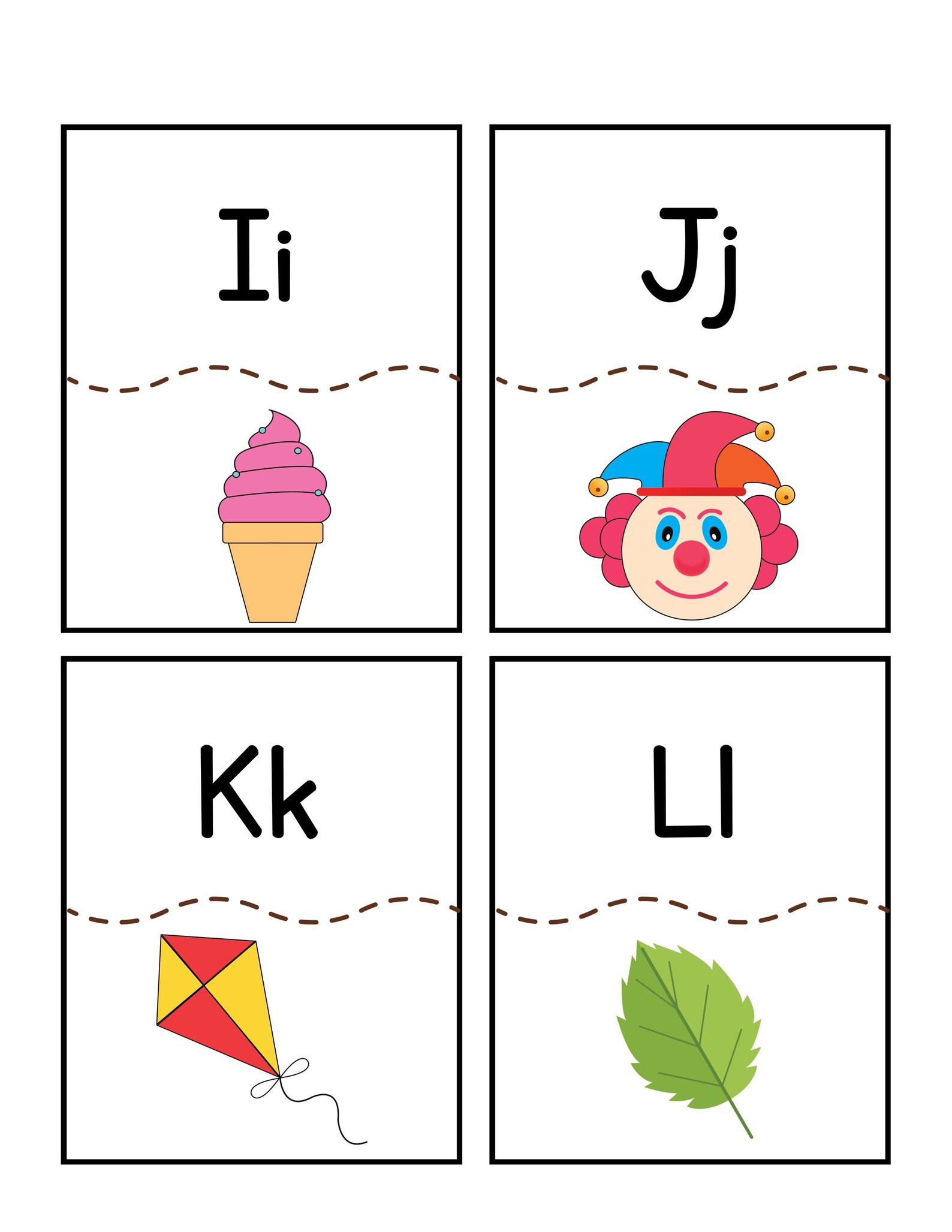 Alphabet Matching Cards for Kids Interactive ABC Learning Game, Bonus ...