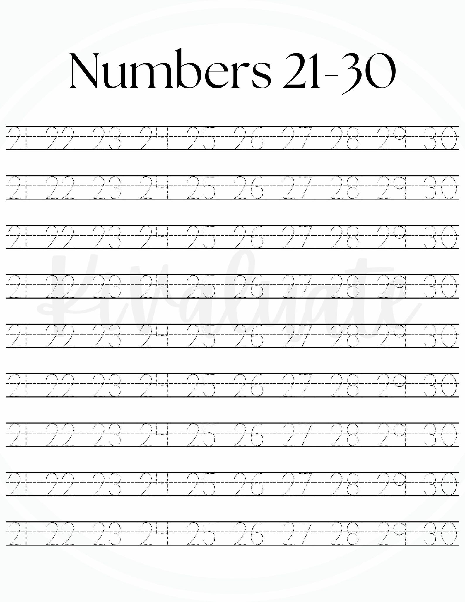Number Tracing Bundle | 220+ Numbers Worksheets 1-100 | Pre K Printable ...