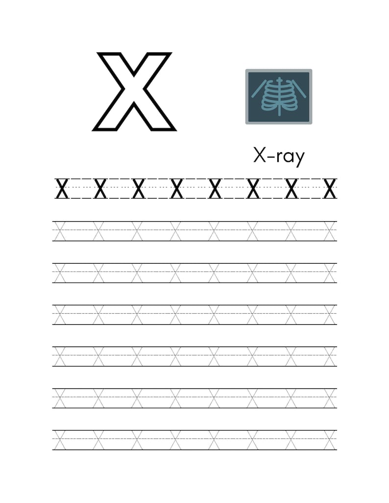 Montessori Capital Letters Tracing Workbook | Enhance Literacy for Pre ...