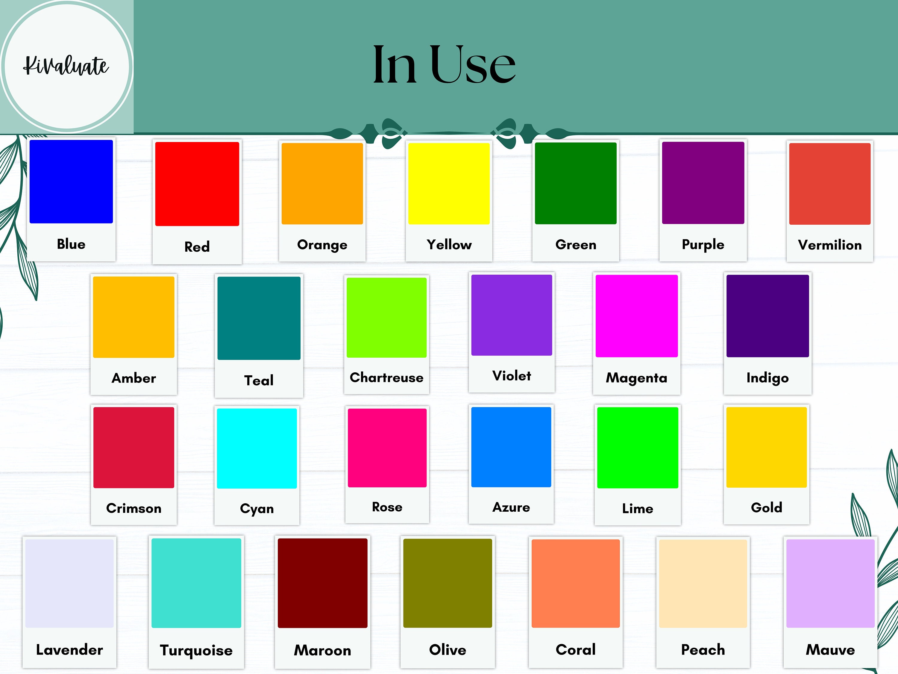 Kids Color Flashcard, Color Recognition, Preschool Activities ...