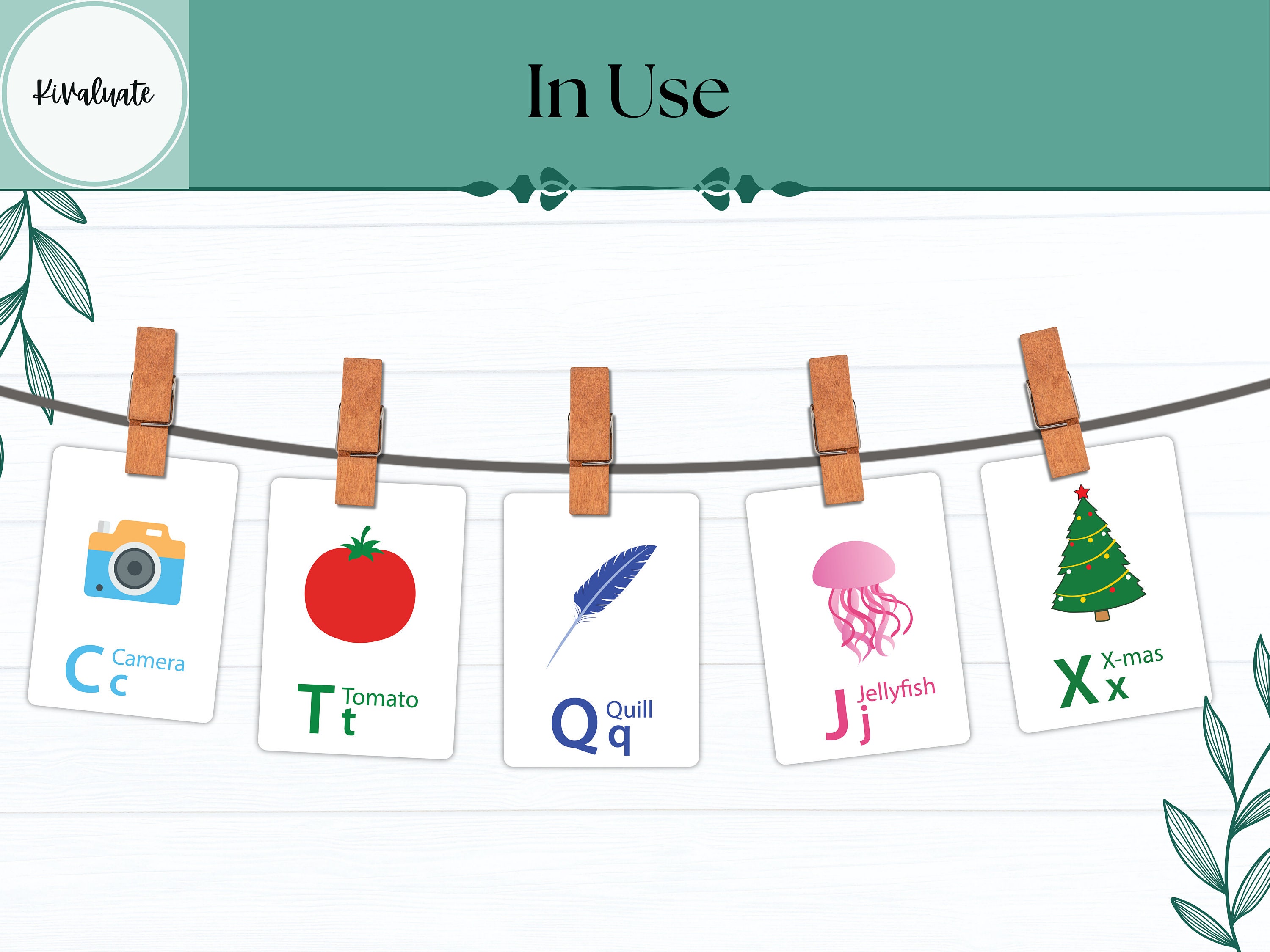 Alphabet Card Bundle - Montessori ABC Cards Bundle, 3-part Memory ...