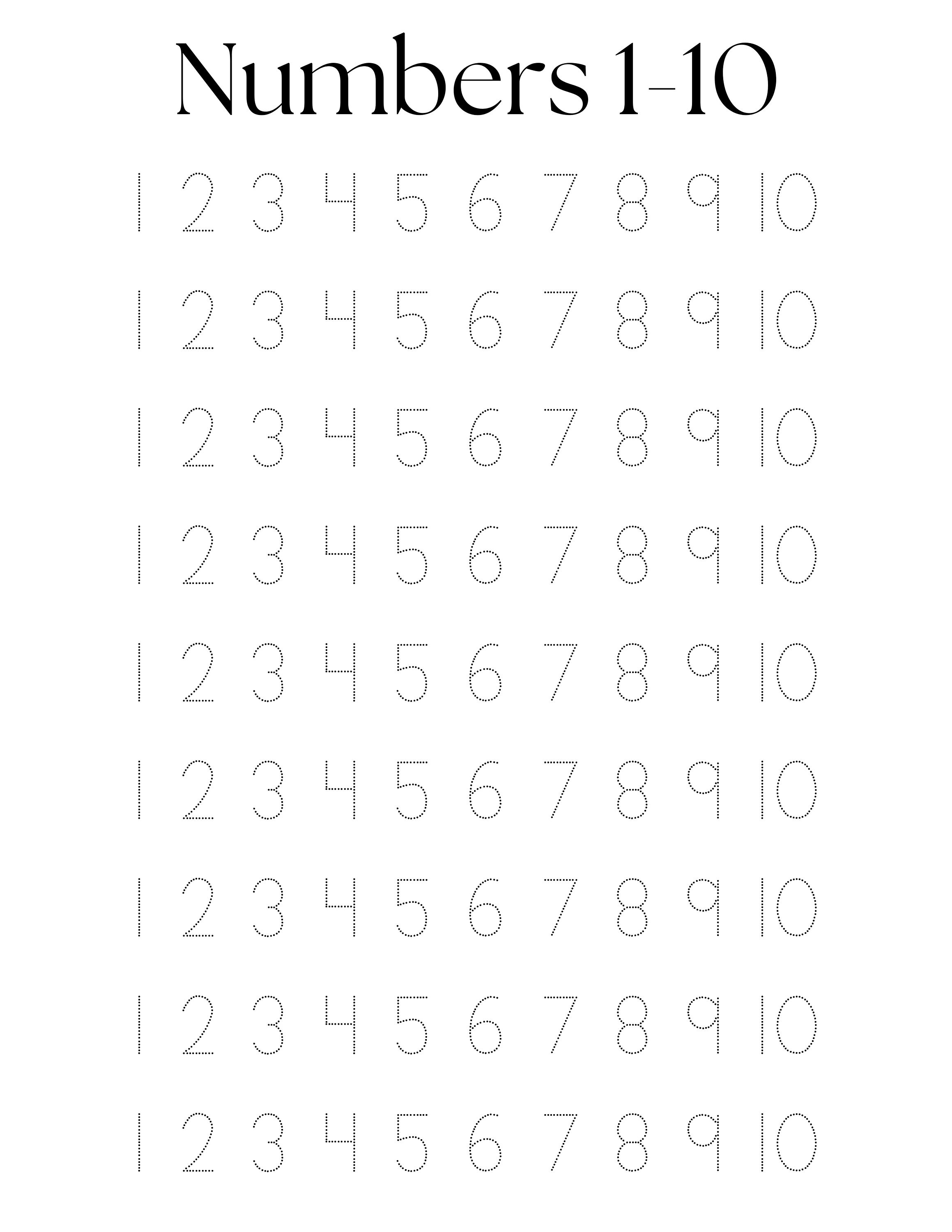 Numbers Tracing Sheets 1-100, Lined & Unlined, Plus Bonus Alphabet ... Numbers Tracing Sheets 1-100, Lined & Unlined, Plus Bonus Alphabet ...