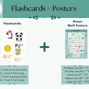 Alphabet Digital Flash Cards, Early Literacy, Interactive Learning ...
