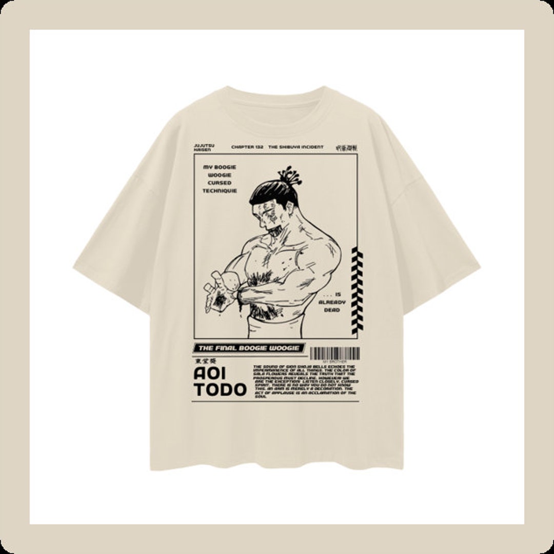 Aoi Todo Streetwear T-shirt Front Print - Etsy