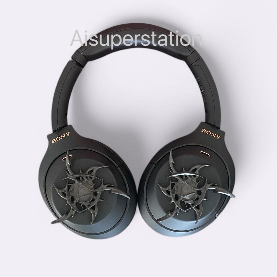 Y3K Sony XM4 Silver Attachments, a Set of 2, No Headset Included, Sony ...