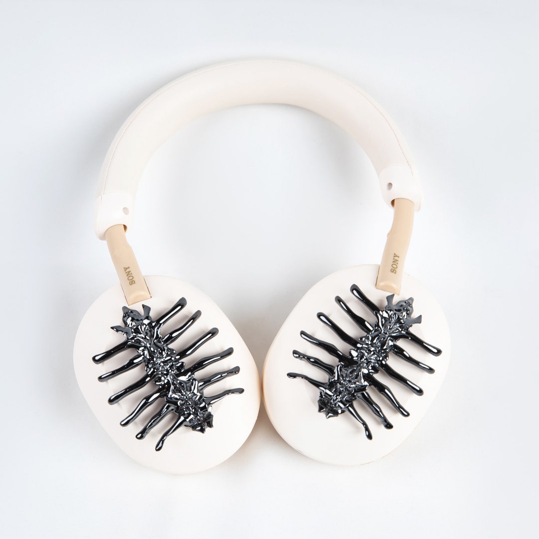 Chrome Spine Headphone Attachment: Sony XM4, XM5, XM6, Any Other ...