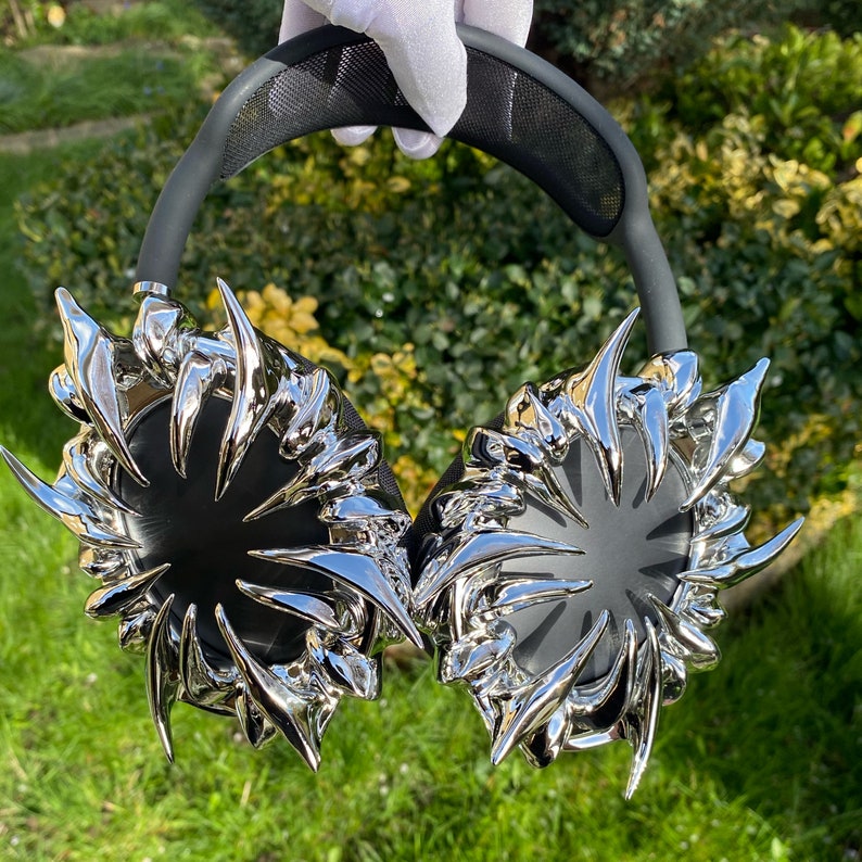 Throne Airpods Max Attachments, Glossy Silver, Airpods Max Cases ... Throne Airpods Max Attachments, Glossy Silver, Airpods Max Cases ...