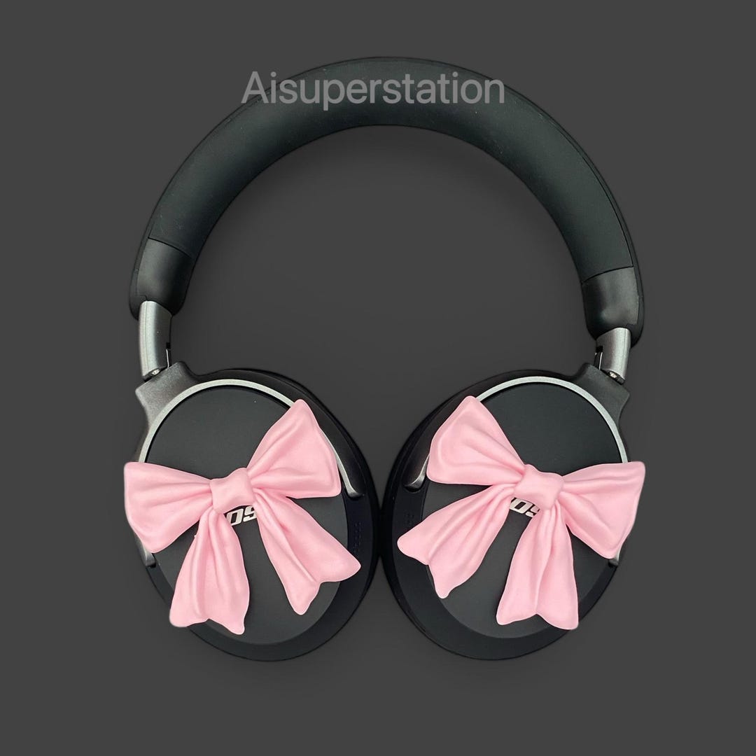 Headphone Bows for Bose Quietcomfort: Headset Accessories (set of 2) - Etsy