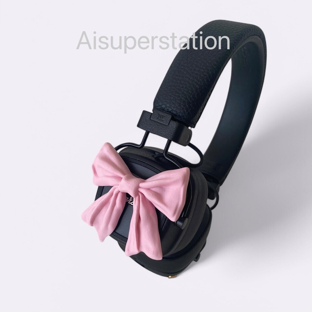 Cyberpunk Bow Headset Attachment for Marshall Headphones - Etsy