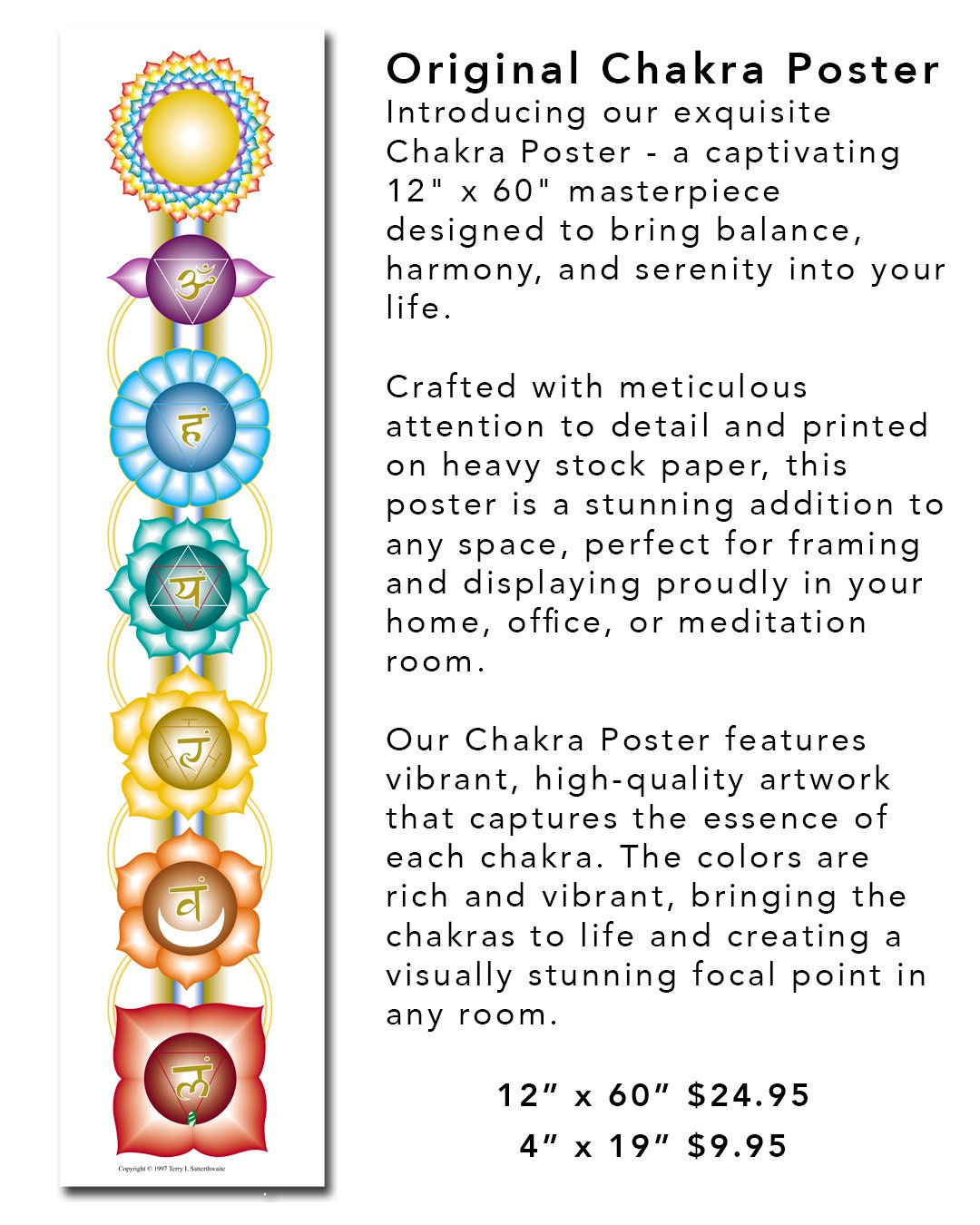 Chakra Poster - Etsy