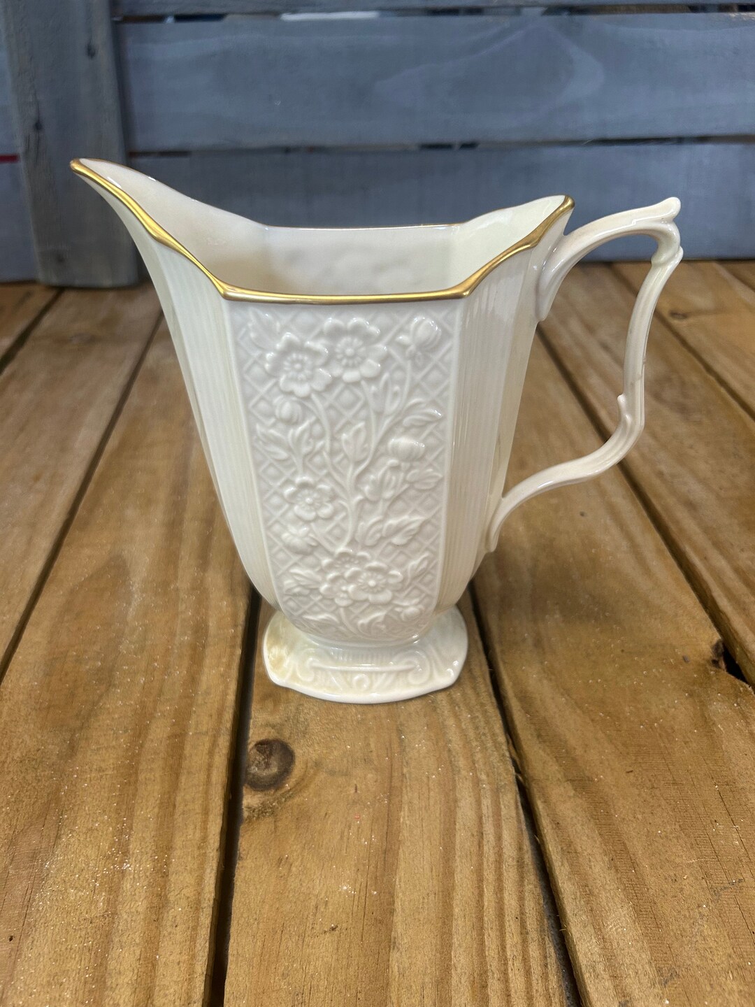 Lenox Carolina Bisque Pitcher - Etsy