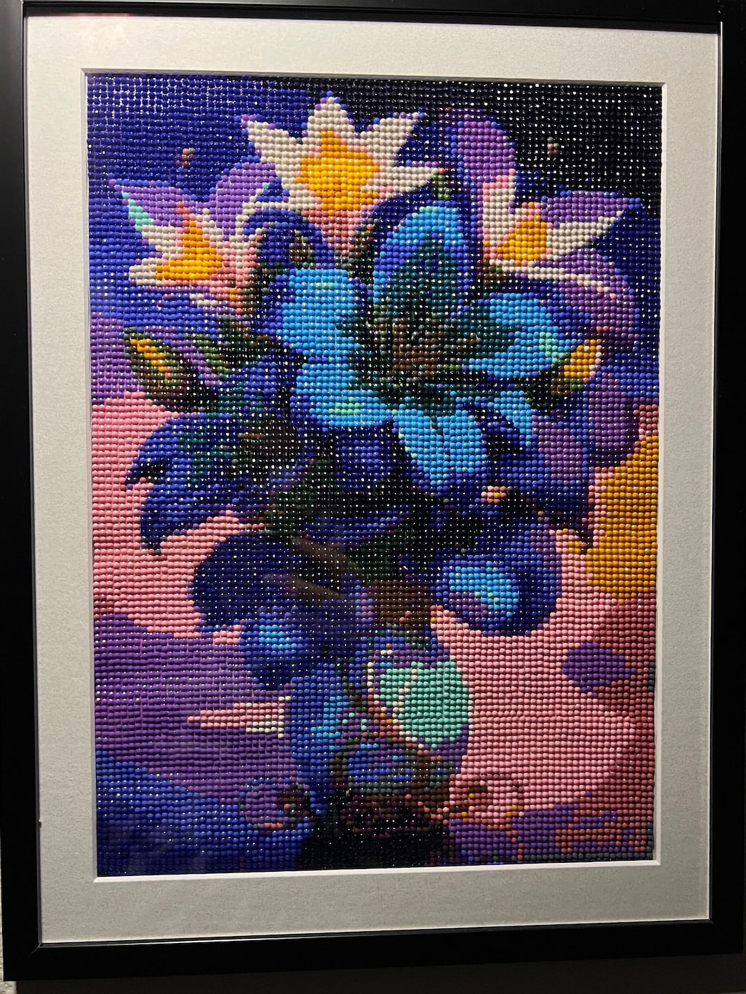 Finished Diamond Art - Framed - Etsy