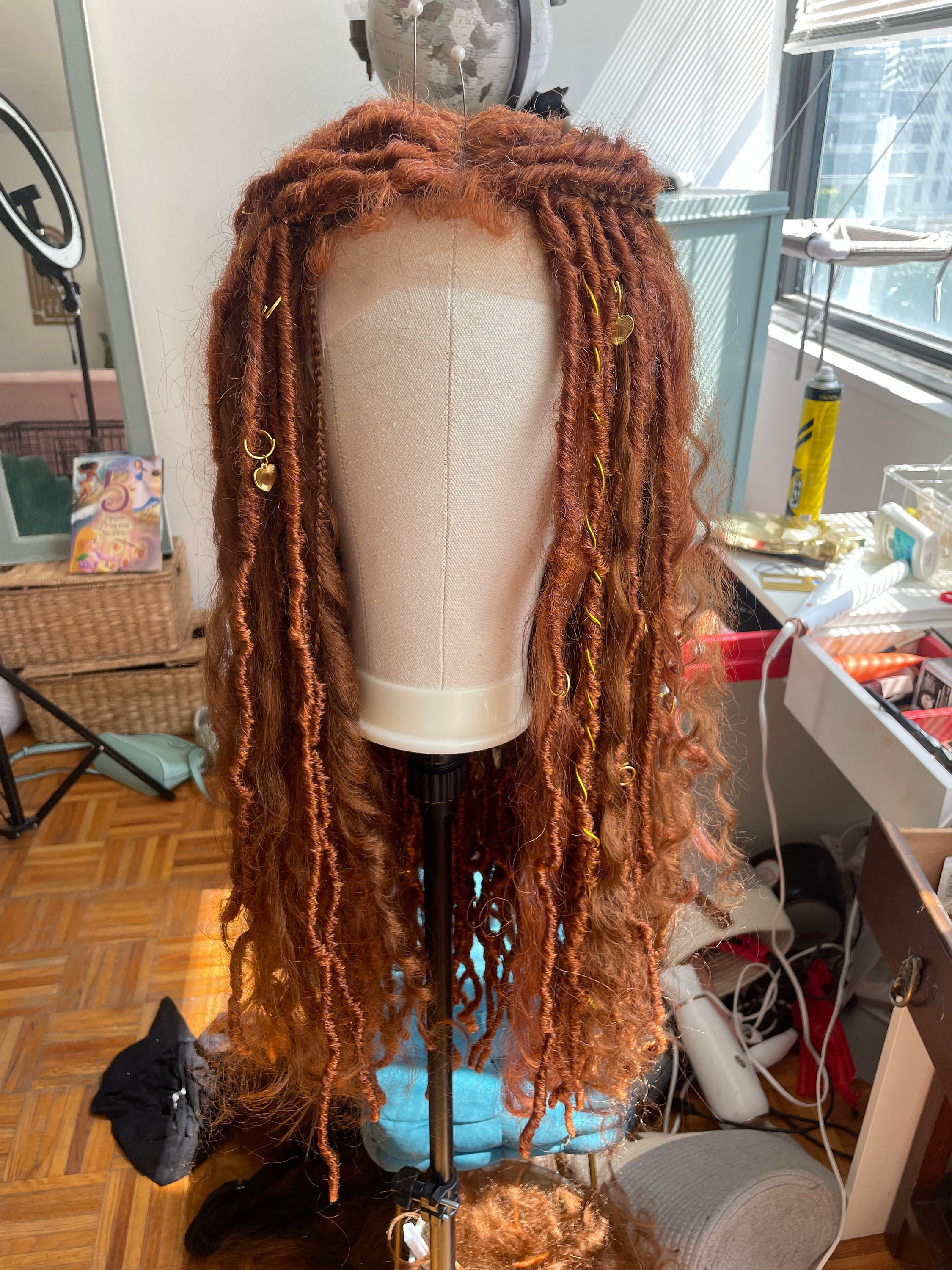 Ariel 2023 Halle Bailey Dreadlock Wig - Etsy