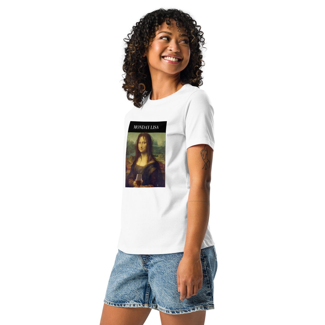 Friend Gift, Mom Gift, Monday Lisa T-shirt, Monday Lisa, Uniquely ...