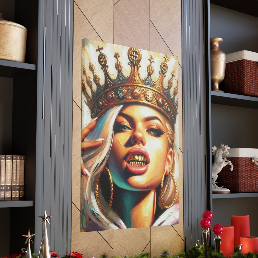 Urban Queen Suburban Queen Art 9 Bright Color Portrait Art Vibe Street ...