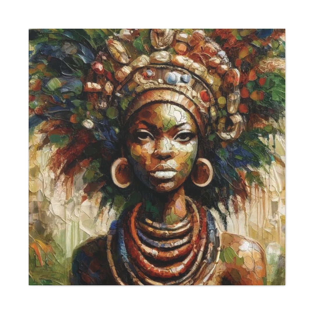 Aja Orisha Herbal and Healing African Art | Neutral Earth Tones ...