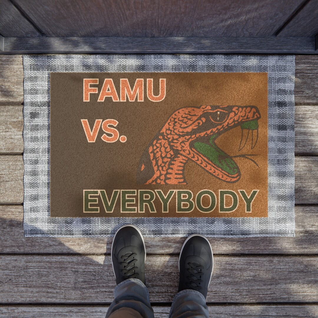 FAMU Rattlers Doormat | Rattlers | HBCU Gift | Gift for Famu Student ...