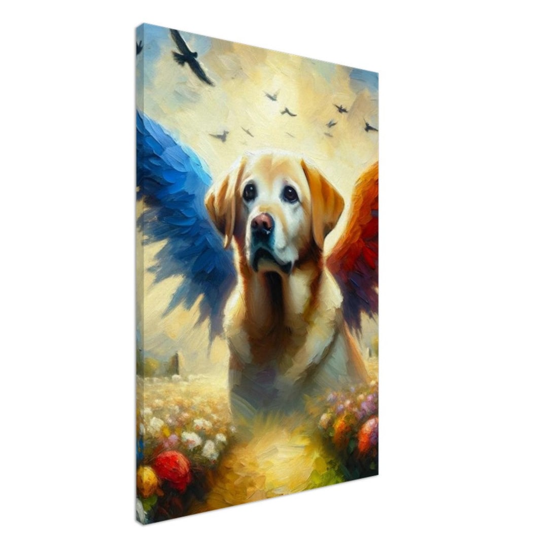 Pet Memorial Art | Dog Memorial Art | Customized Pet Memorial Art | Oil ...