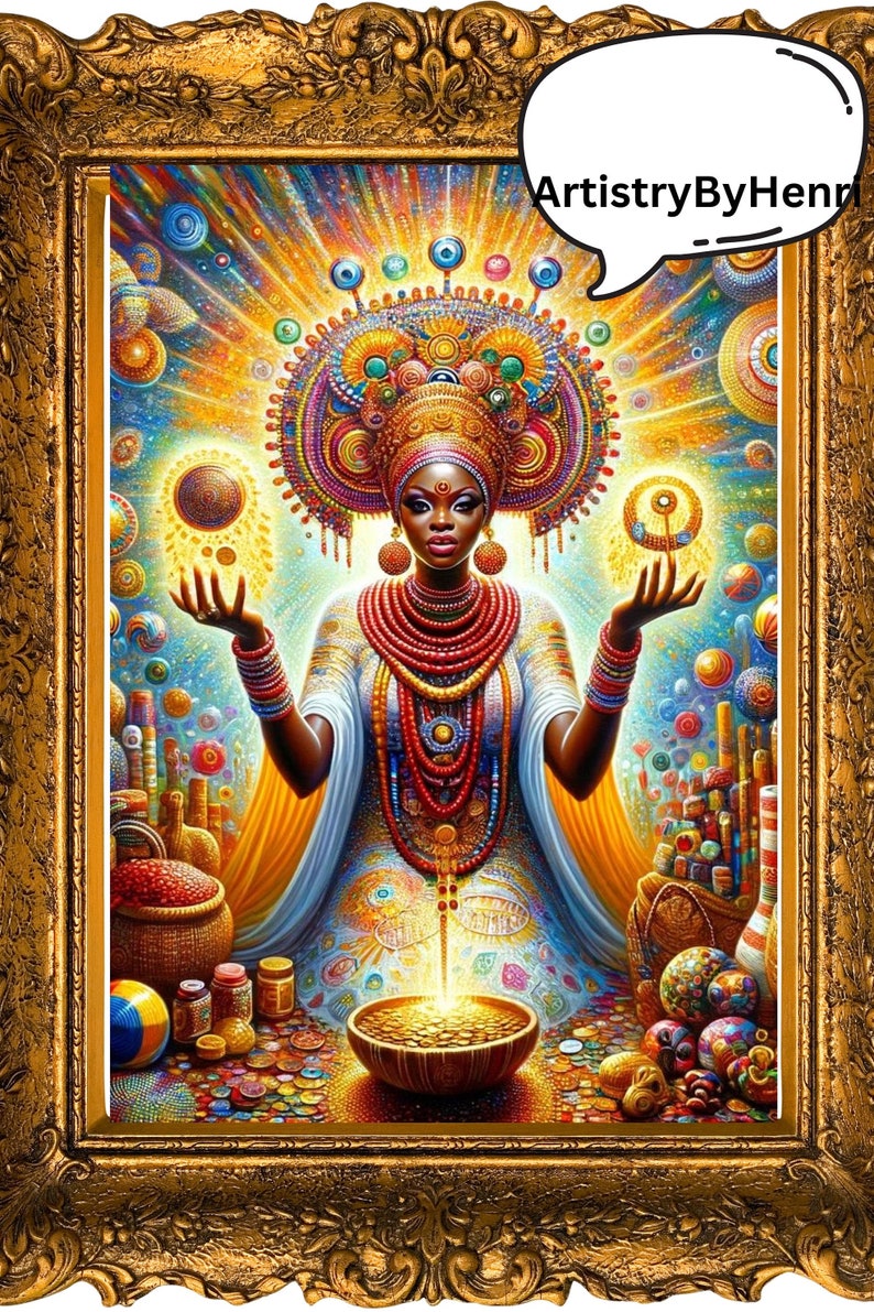 Aje - Two Images of Aje - Spiritual and Historical Cultural Artwork ...