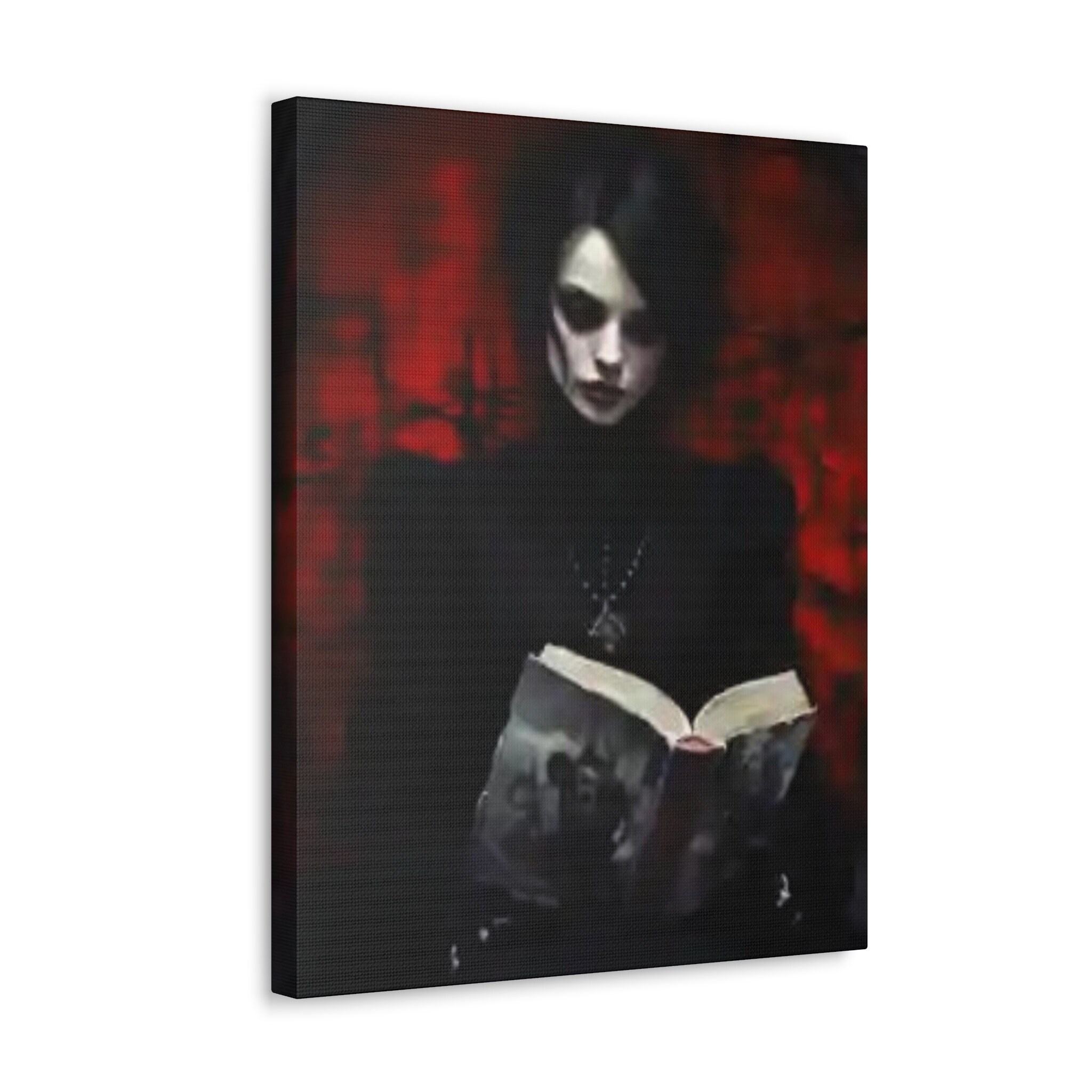 Goth Vampire Art | Oil Painting |dark Academia Literary Art | Dark Art ...