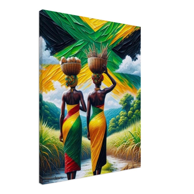 Jamaican Women Jamaica Art | Caribbean Art | FINE ART | Eclectic Art ...
