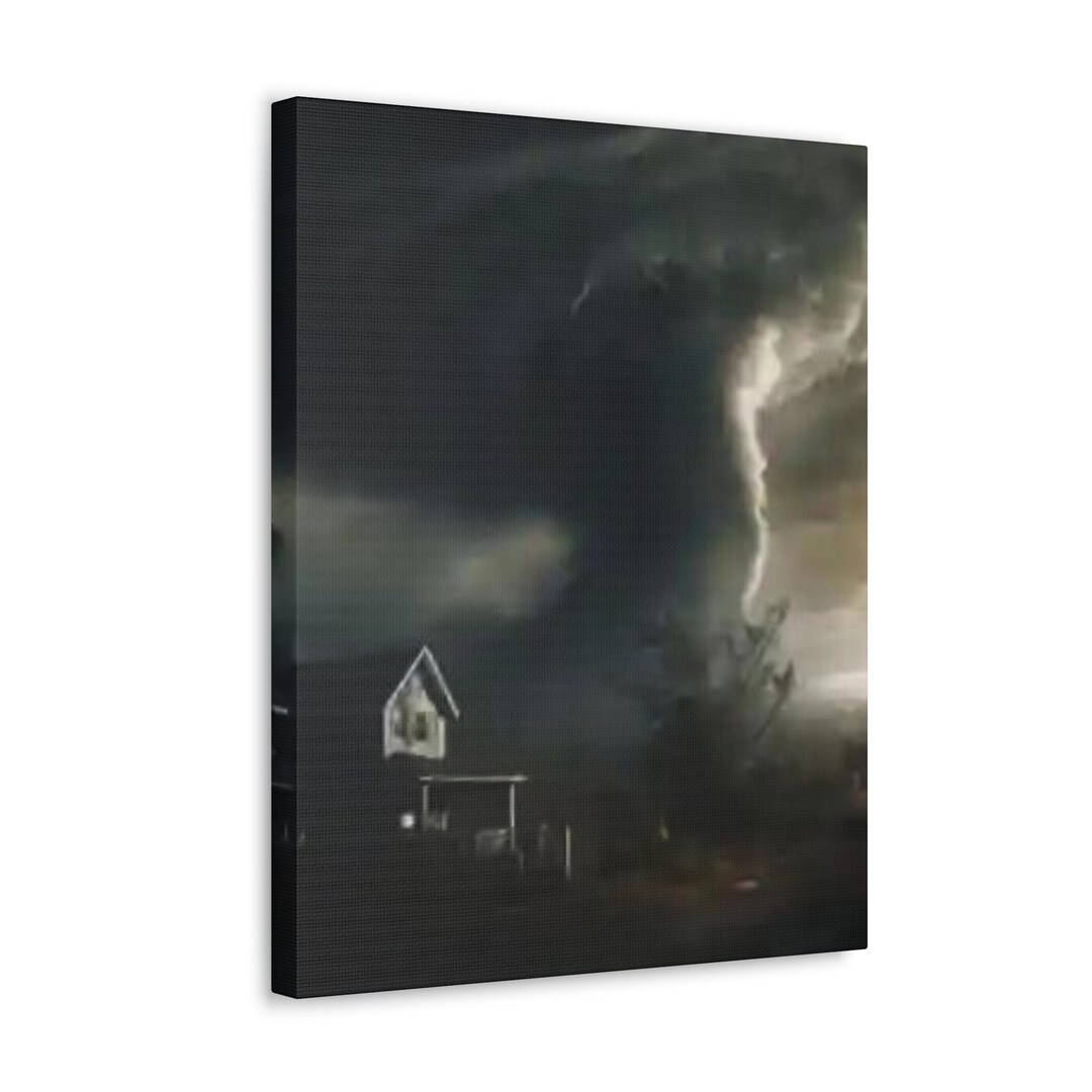 Tornado Natural Disaster Art | Oil Painting |earth Weather Dark Art ...