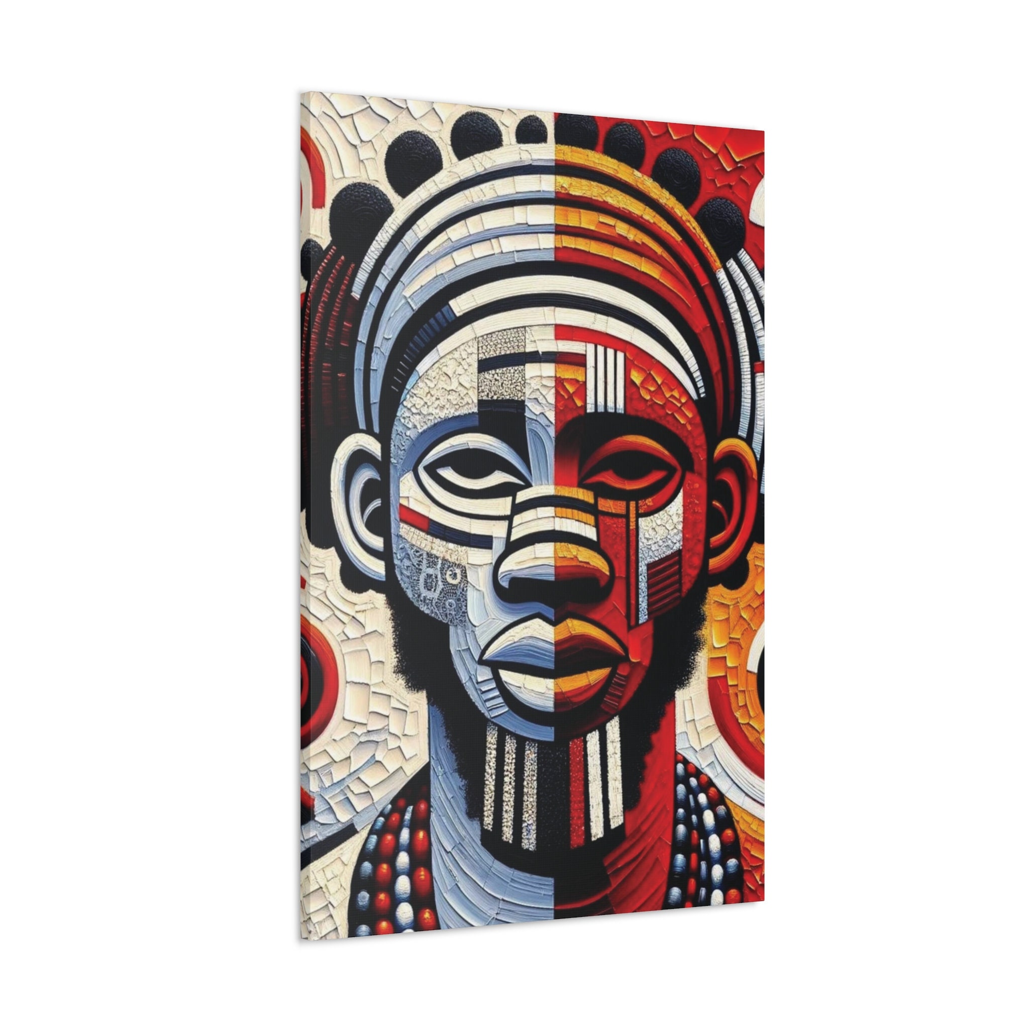 Eleggua Orisha African Art Elegua Red Hues Pop Art Oil Painting African ...