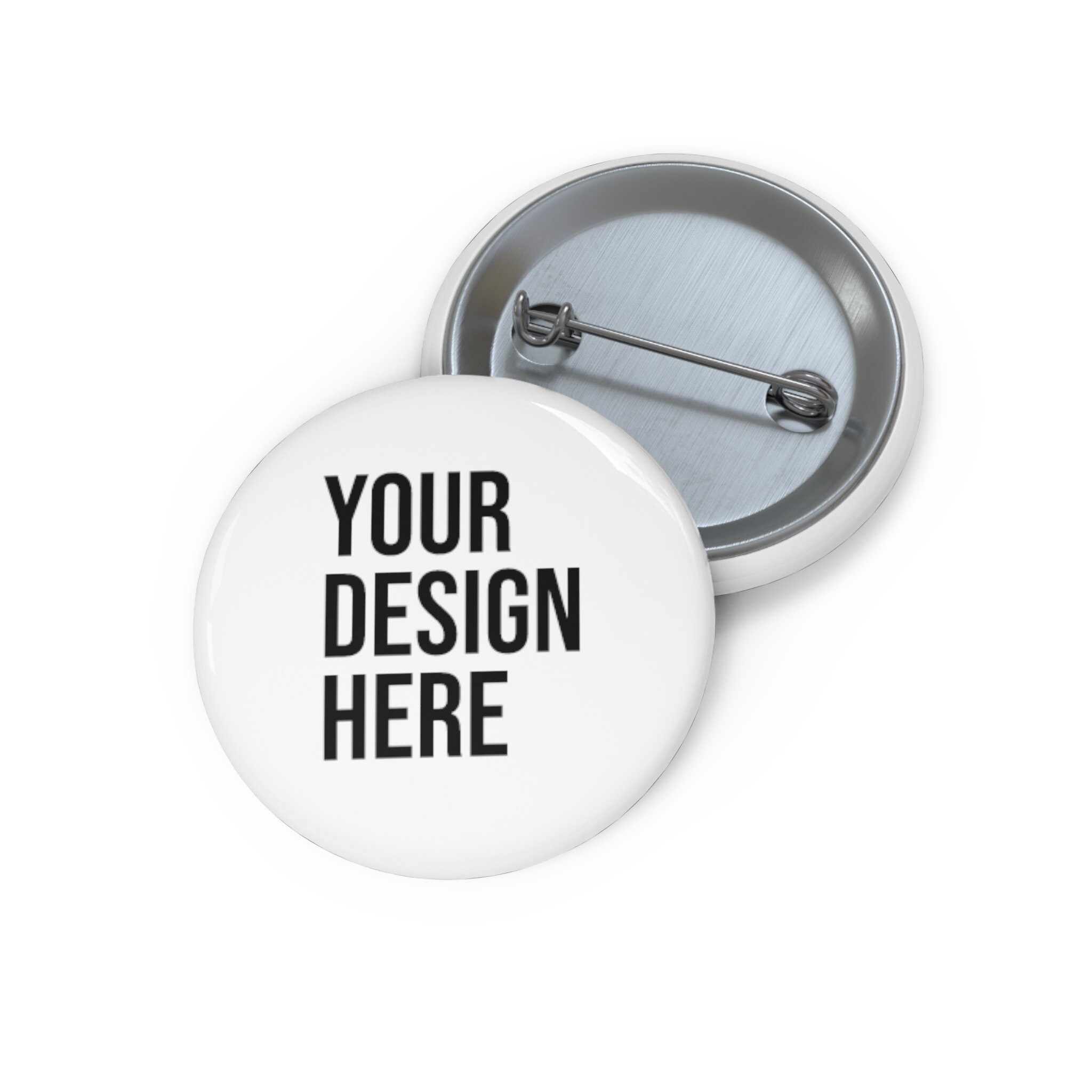 Custom Buttons Custom Pin Buttons Badge Pin Design Your Own Button ...