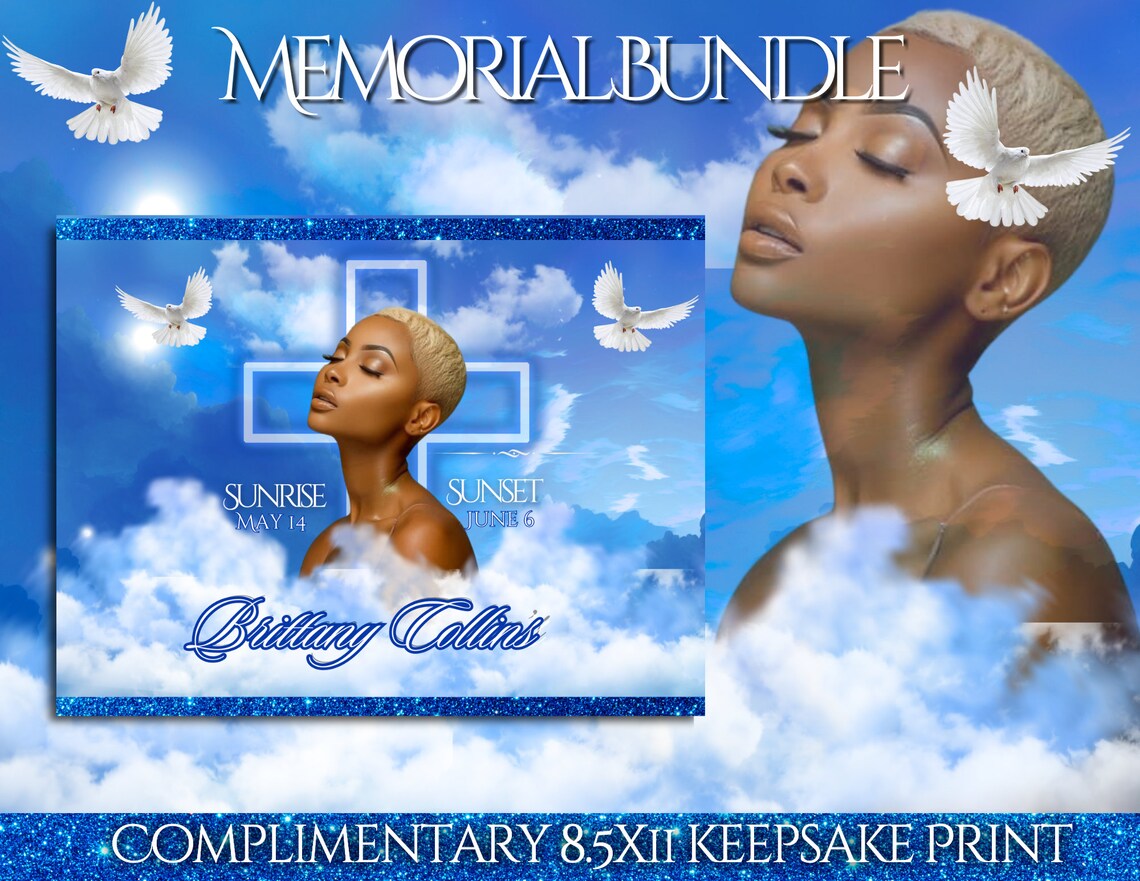 EDITABLE in Canva Funeral Bundle Treat Labels , Funeral Chip Bag, Water ...