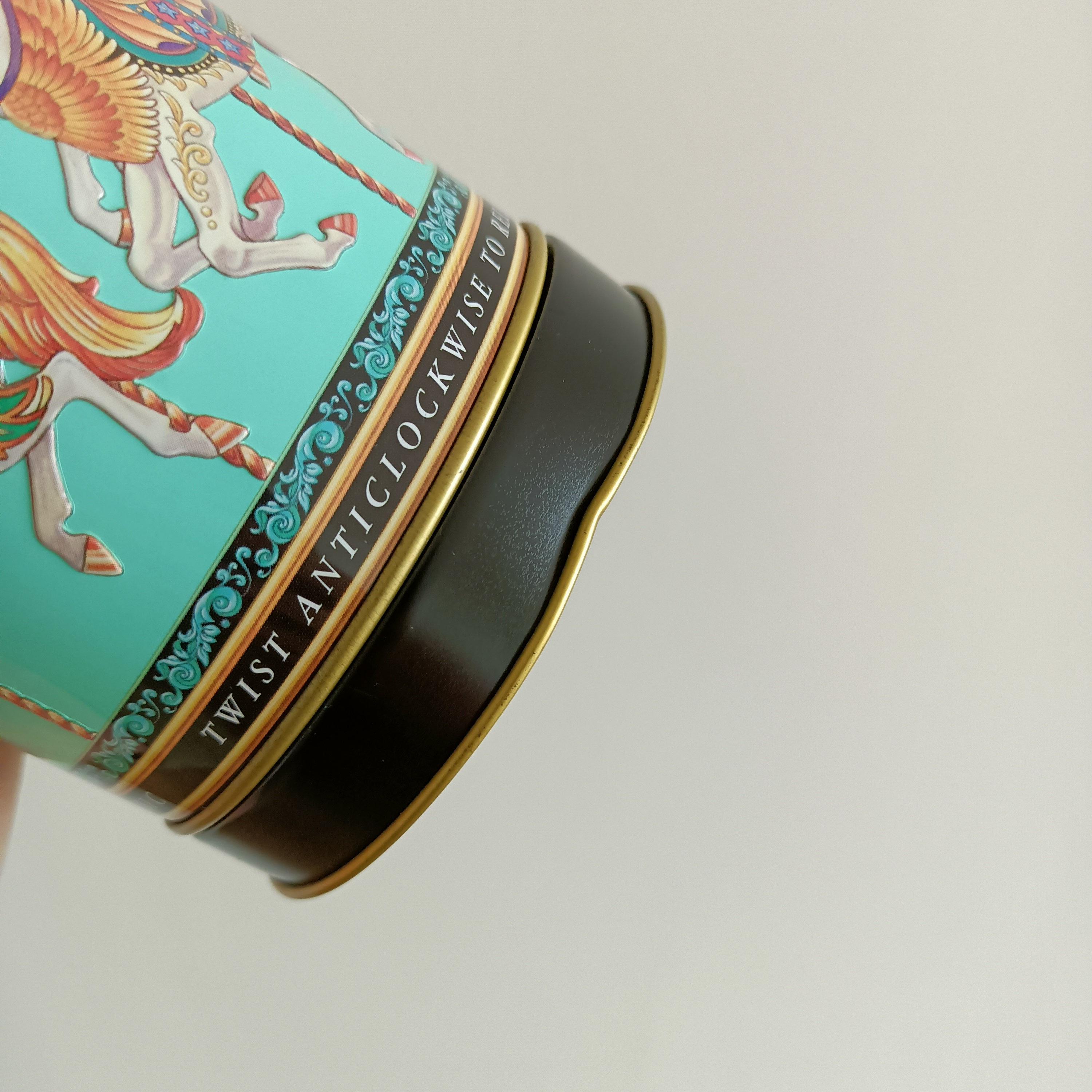 Vintage Musical Tin, Carousel Tin Storage: Fortnum & Mason's Merry Go ...