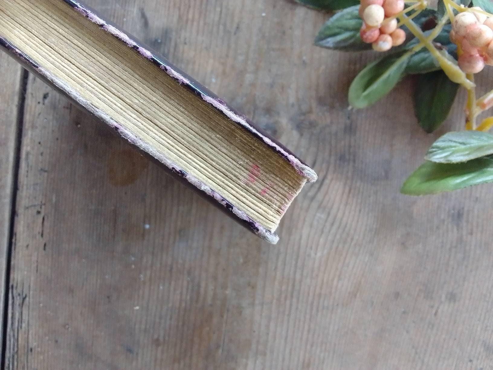 Antique Bible - Religious Book Decor Accent - Meaningful Home Gift - Etsy