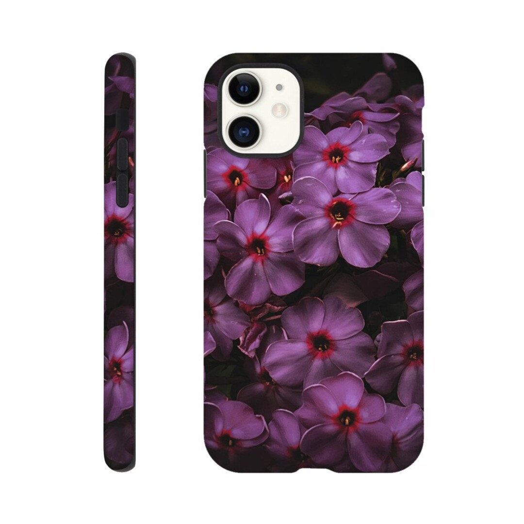 Purple Phlox Flower Dramatic Tough Phone Case: iPhone and Samsung - Etsy