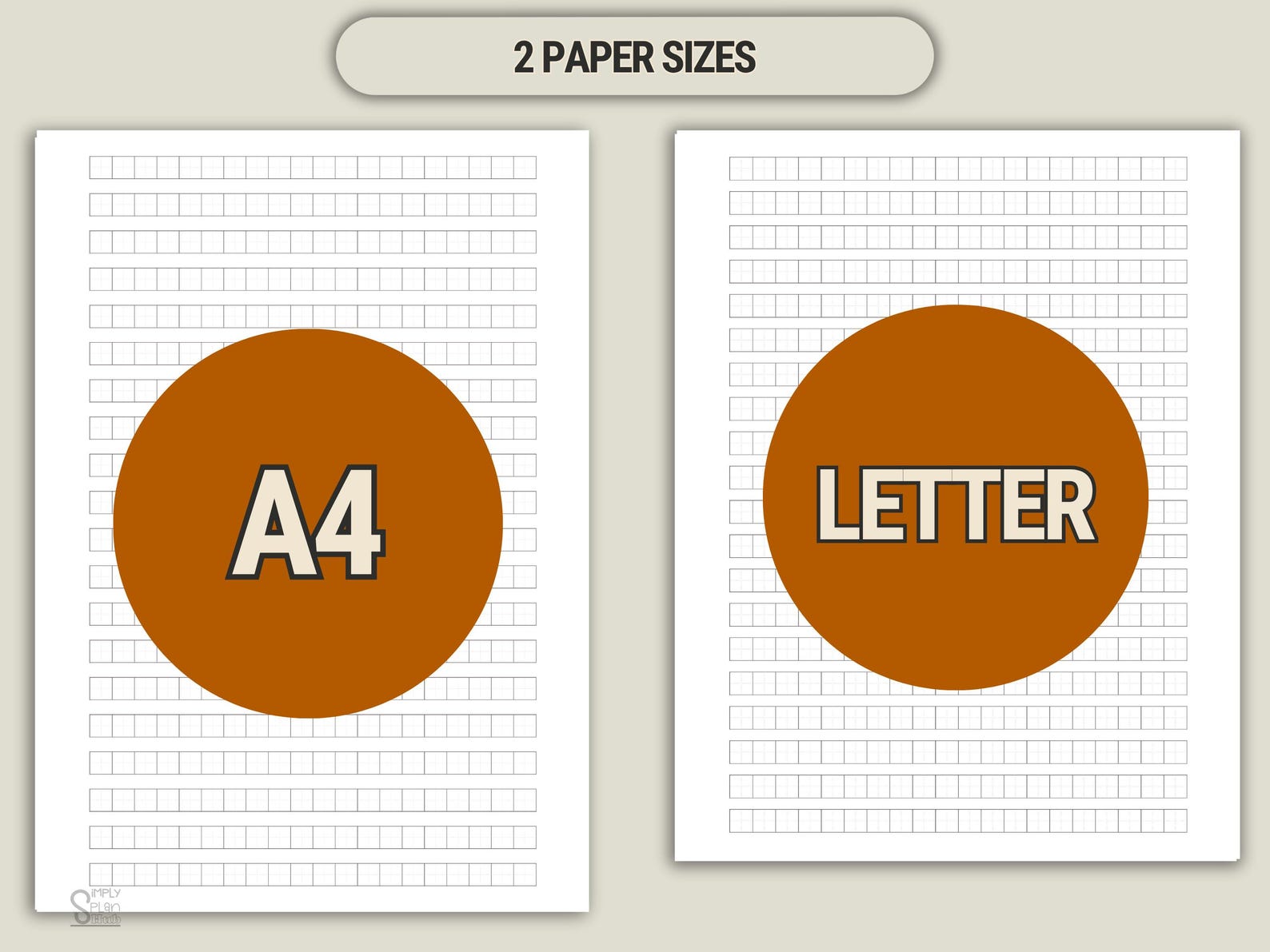 Hangul Writing Practice Paper: 10 Wongoji Grids (PDF & PNG) - Etsy