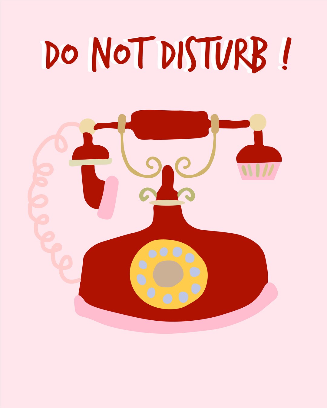 Do Not Disturb! Digital Print - Etsy