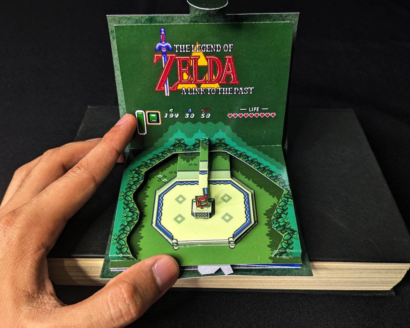 The Legend of Zelda Pop-up Through the Ages Mini Book | Digital PDF ...