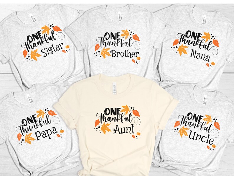 Thanksgiving Matching Shirts,custom Turkey Day,thankful Tshirt,dog ...