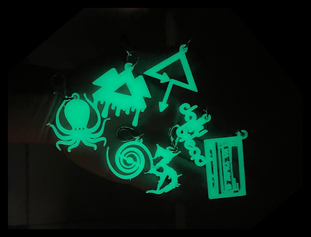 Glow in the Dark Dj Logo Inspired Hat or Clasp Charms! Zeds Dead ...
