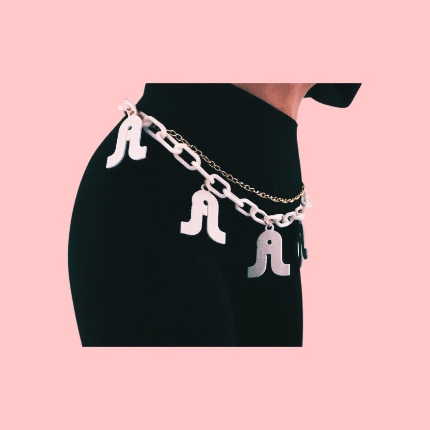 Customizable 3d Printed DJ Logo Chain Belts - Etsy