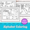 Alphabet Coloring Pages, Preschool Printables, Kindergarten Worksheets ...