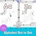 Dot to Dot Alphabet Animal Themed | Dot to Dot for Kids | Dot to Dot ...
