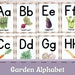 Alphabet Flashcards Printable | Letter Flashcards | Fruit Themed ...