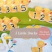 5 Little Ducks | Preschool Song | Preschool Activity Packet | 5 Little ...