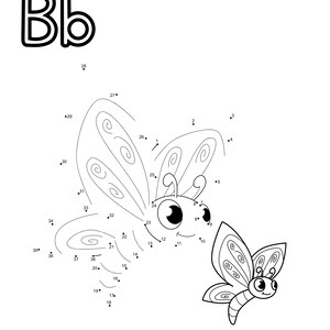 Dot to Dot Alphabet Animal Themed | Dot to Dot for Kids | Dot to Dot ...