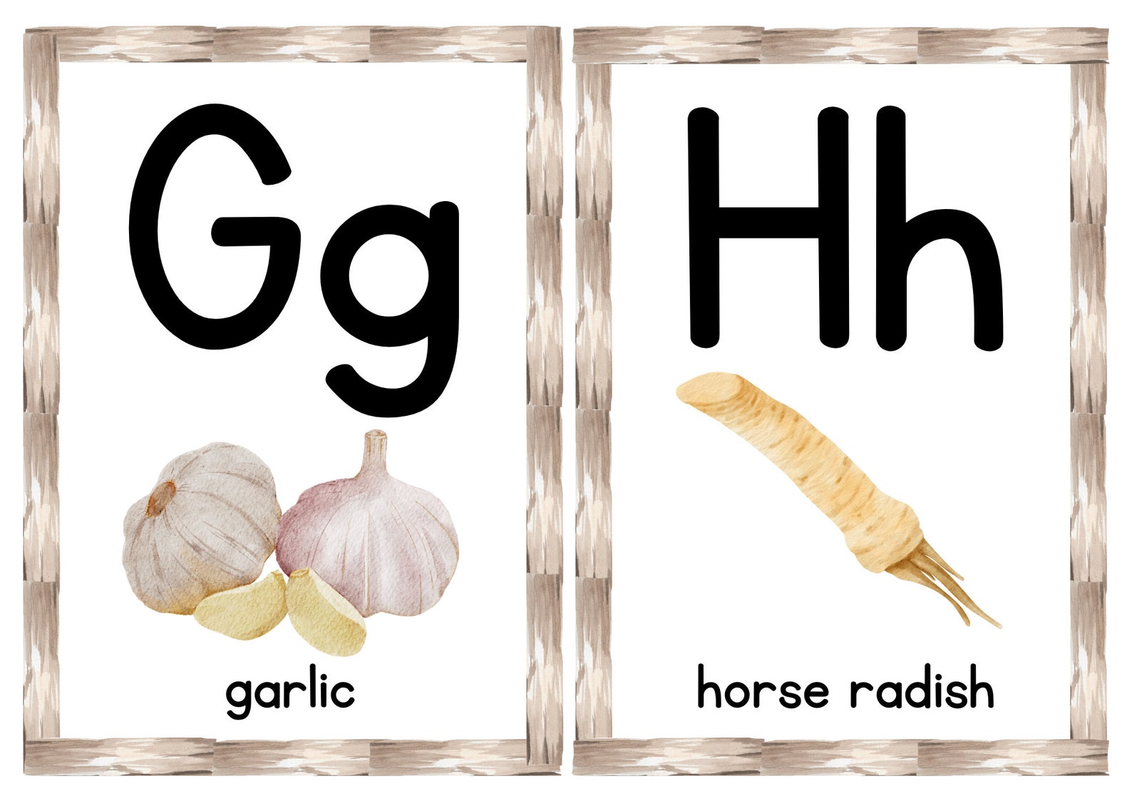 Letter Flashcards for Kids| Letter Posters | Alphabet Flashcards ...