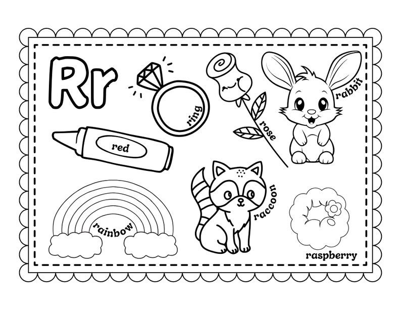 Alphabet Coloring Pages, Preschool Printables, Kindergarten Worksheets ...