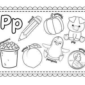 Alphabet Coloring Pages, Preschool Printables, Kindergarten Worksheets ...
