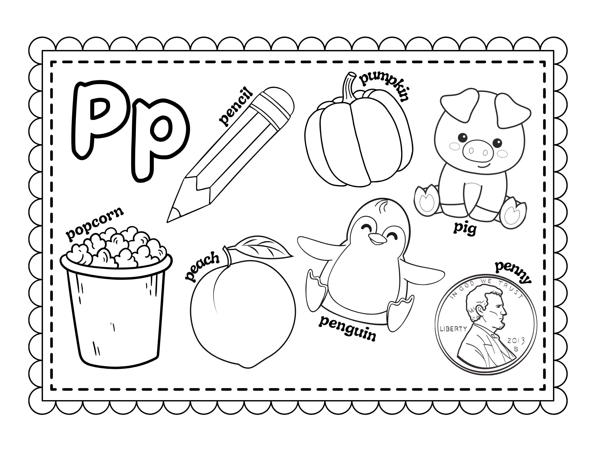 Alphabet Coloring Pages, Preschool Printables, Kindergarten Worksheets ...
