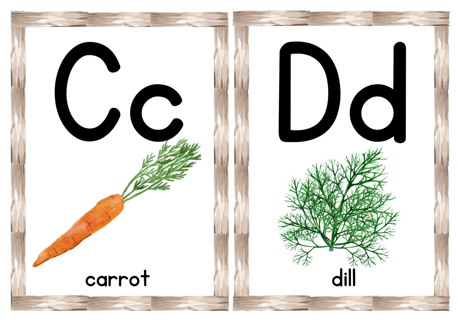 Letter Flashcards for Kids| Letter Posters | Alphabet Flashcards ...