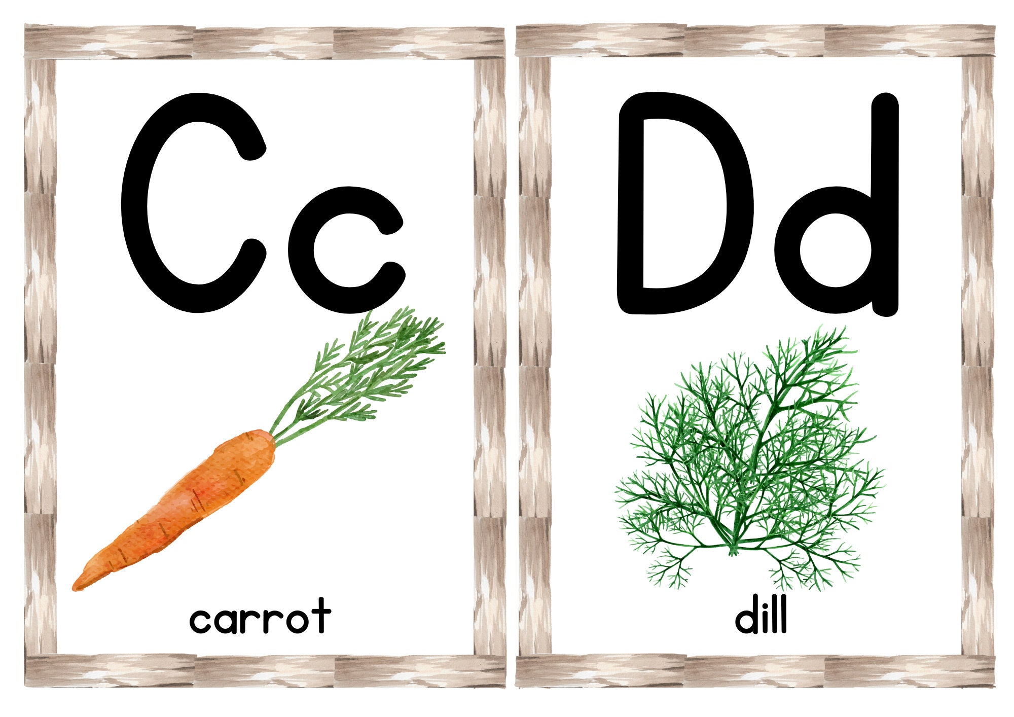 Letter Flashcards for Kids| Letter Posters | Alphabet Flashcards ...