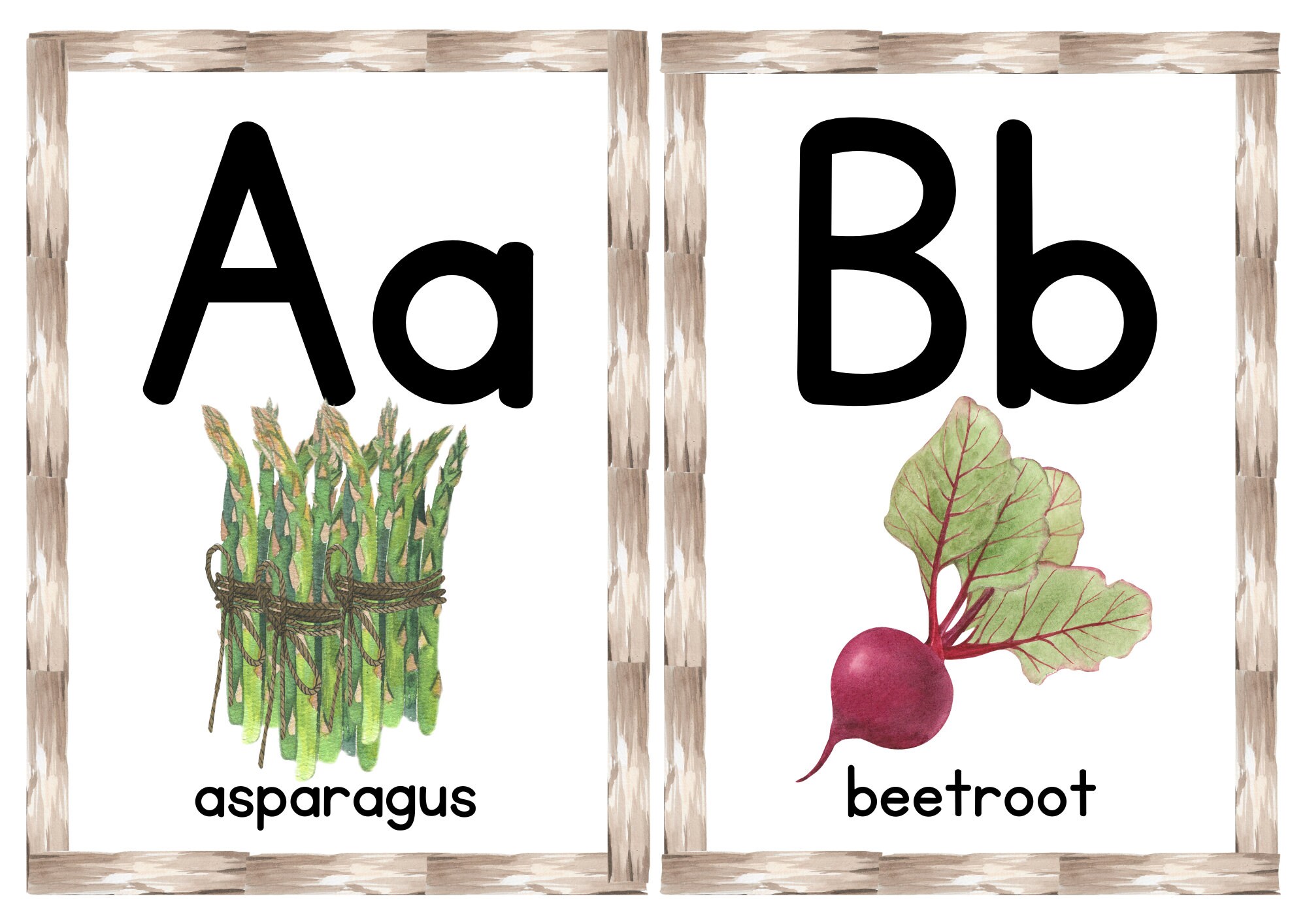 Letter Flashcards for Kids| Letter Posters | Alphabet Flashcards ...